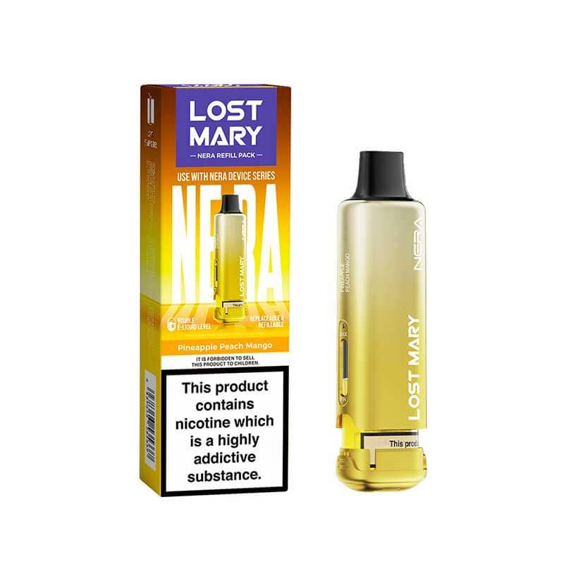 Lost Mary Nera15K Pineapple Peach Mango Refill Pod, 20mg | Vapestore UK