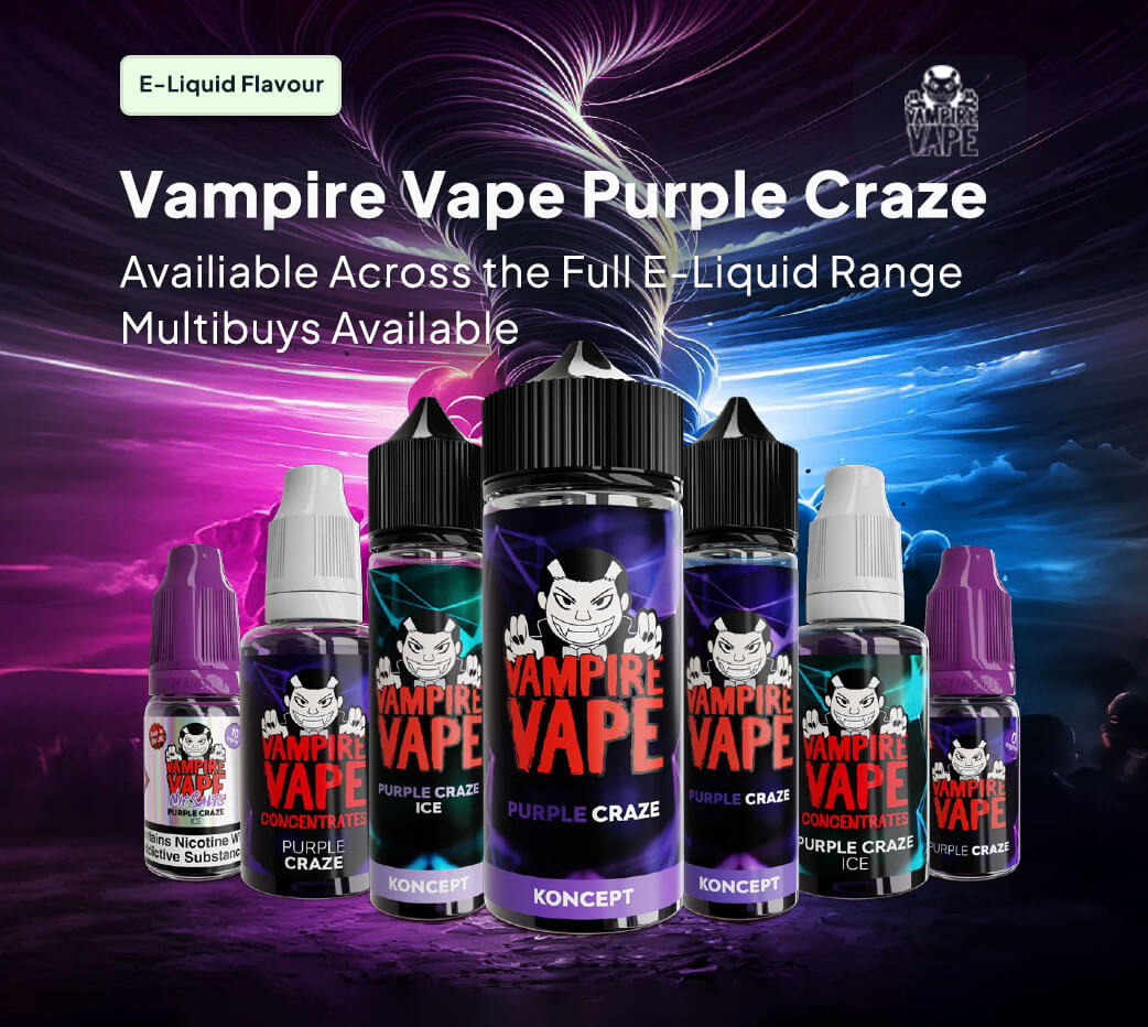 Vampire Vape E-Liquid 50ml Shortfill Online | Vapestore
