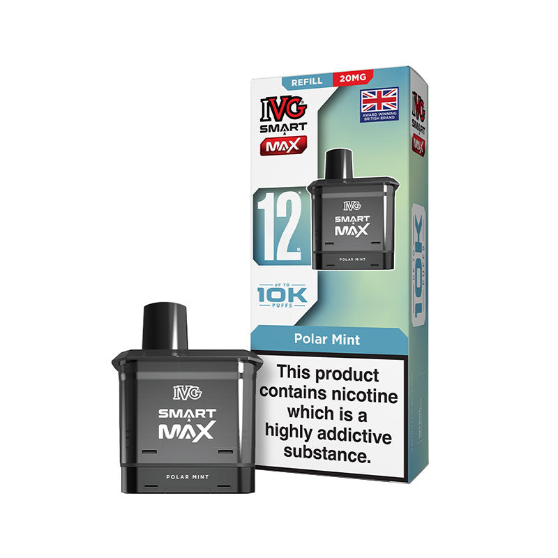 Polar Mint IVG Smart Max Prefilled Pods – 20mg | Vapestore UK